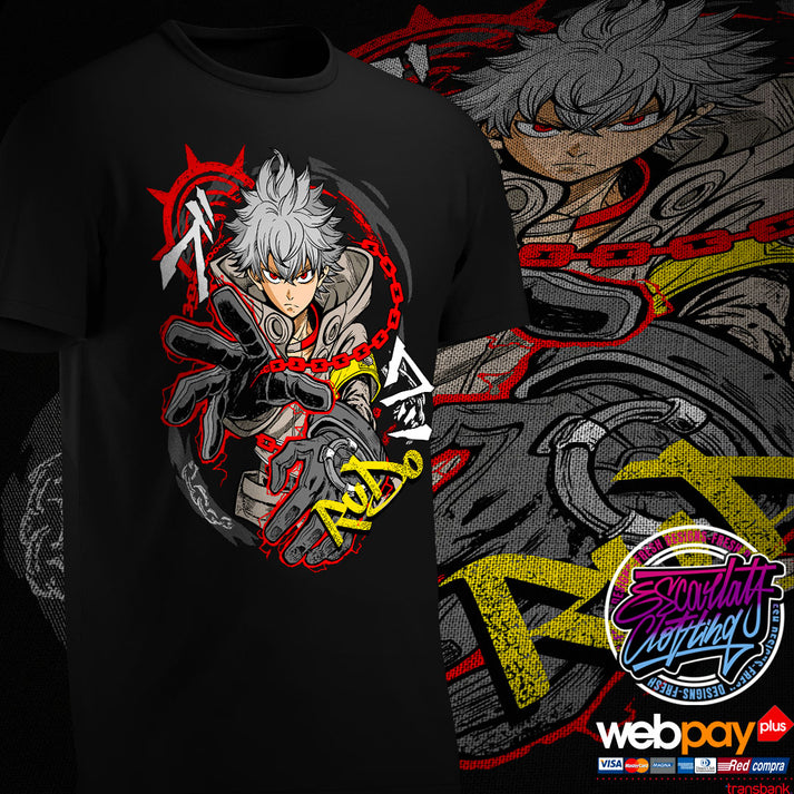 POLERA RUDO COLOR - GACHIAKUTA – ESCARLATA CLOTHING